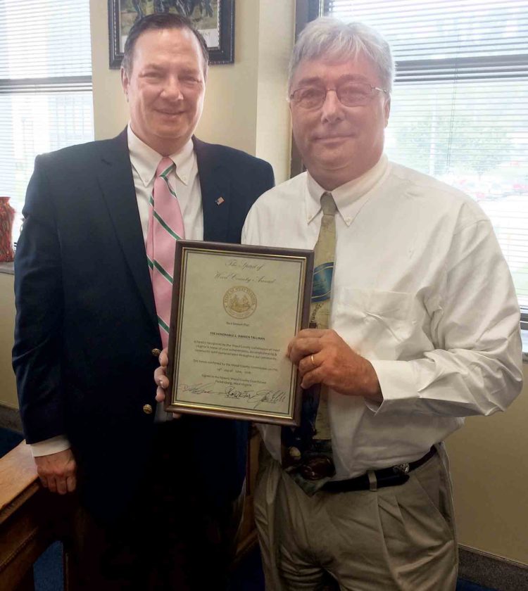Wood County County honors Judge Tallman | News, Sports, Jobs - News and ...